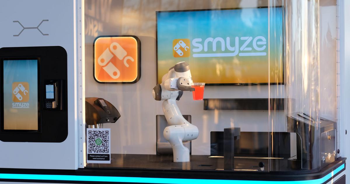 THE SPOON - Switzerland: Smyze’s Robot Barista Makes Coffee and ...